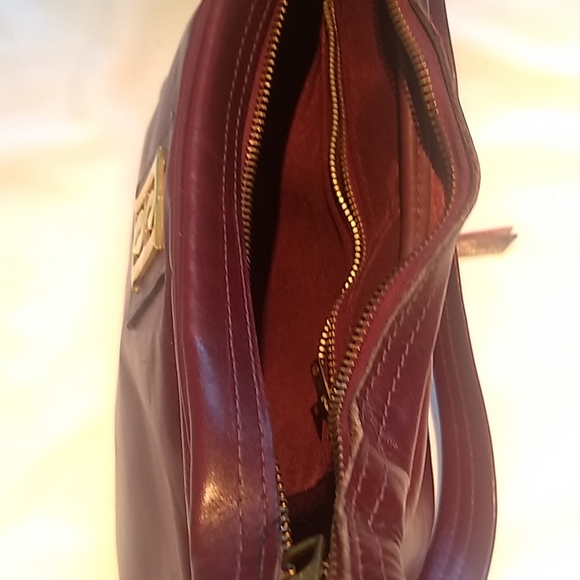 Borelli | Bags | Vintage Borelli Bag Wine Color | Poshmark